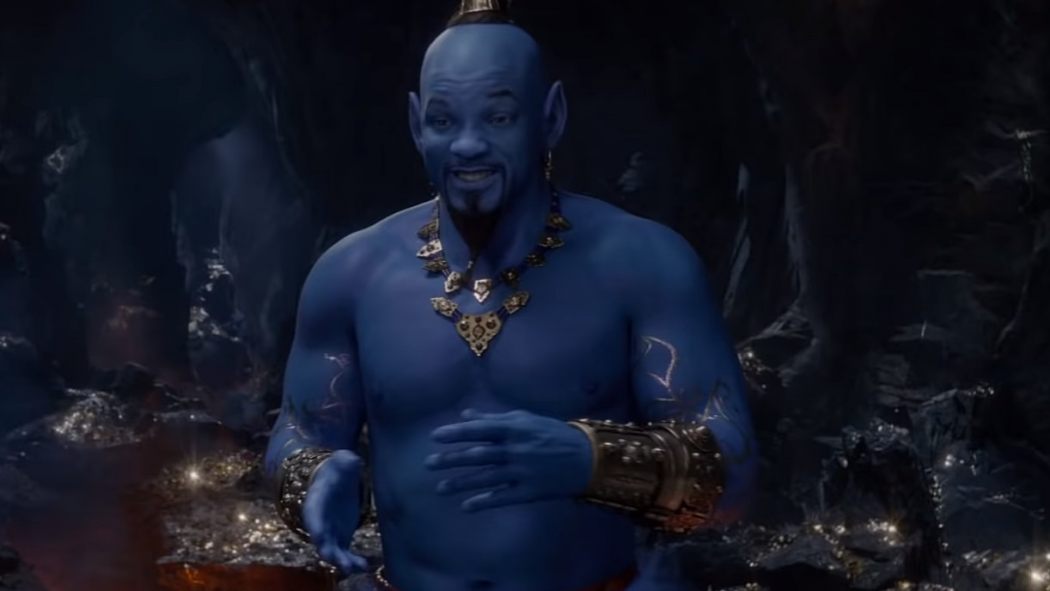 New ALADDIN Trailer Reveals That Blue Will Smith Genie You Were Asking ...